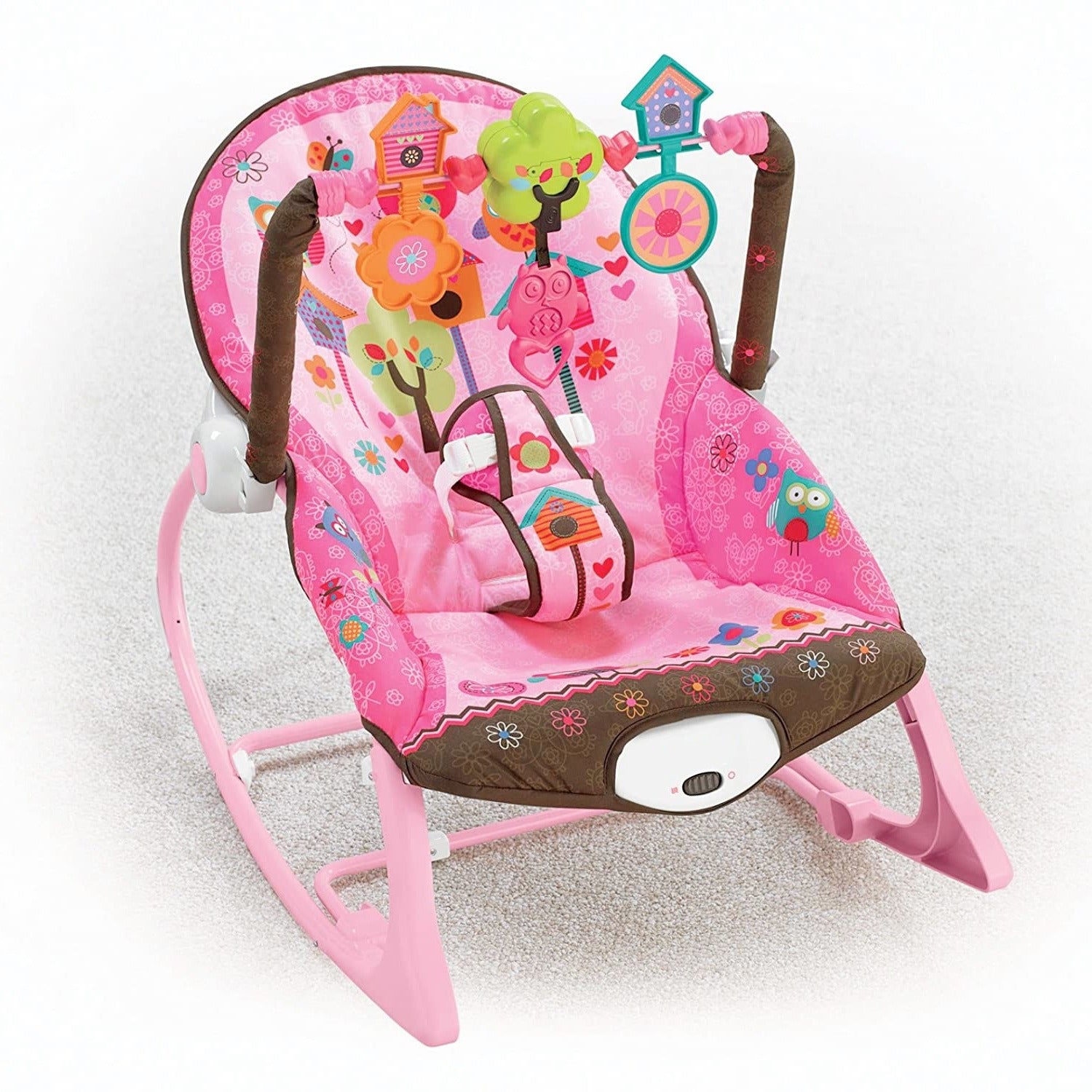 Fisher Price Infant to Toddler Rocker Pink - Purejoy.pk