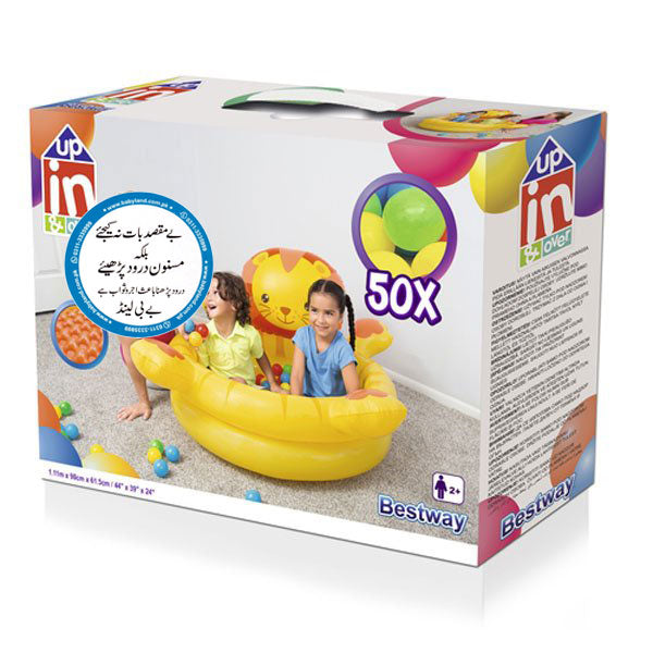 Bestway Inflatable Cudly Cub Ball Pool - Purejoy.pk