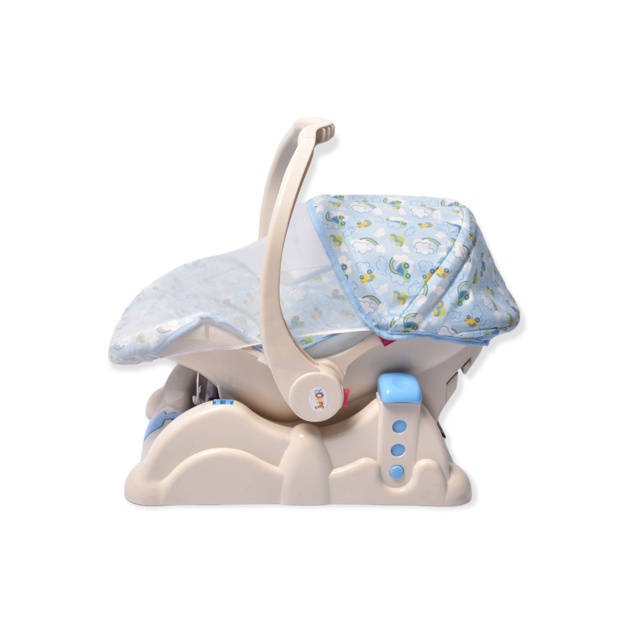 Quality Baby Carry Cot Car Seat With Net - Purejoy.pk