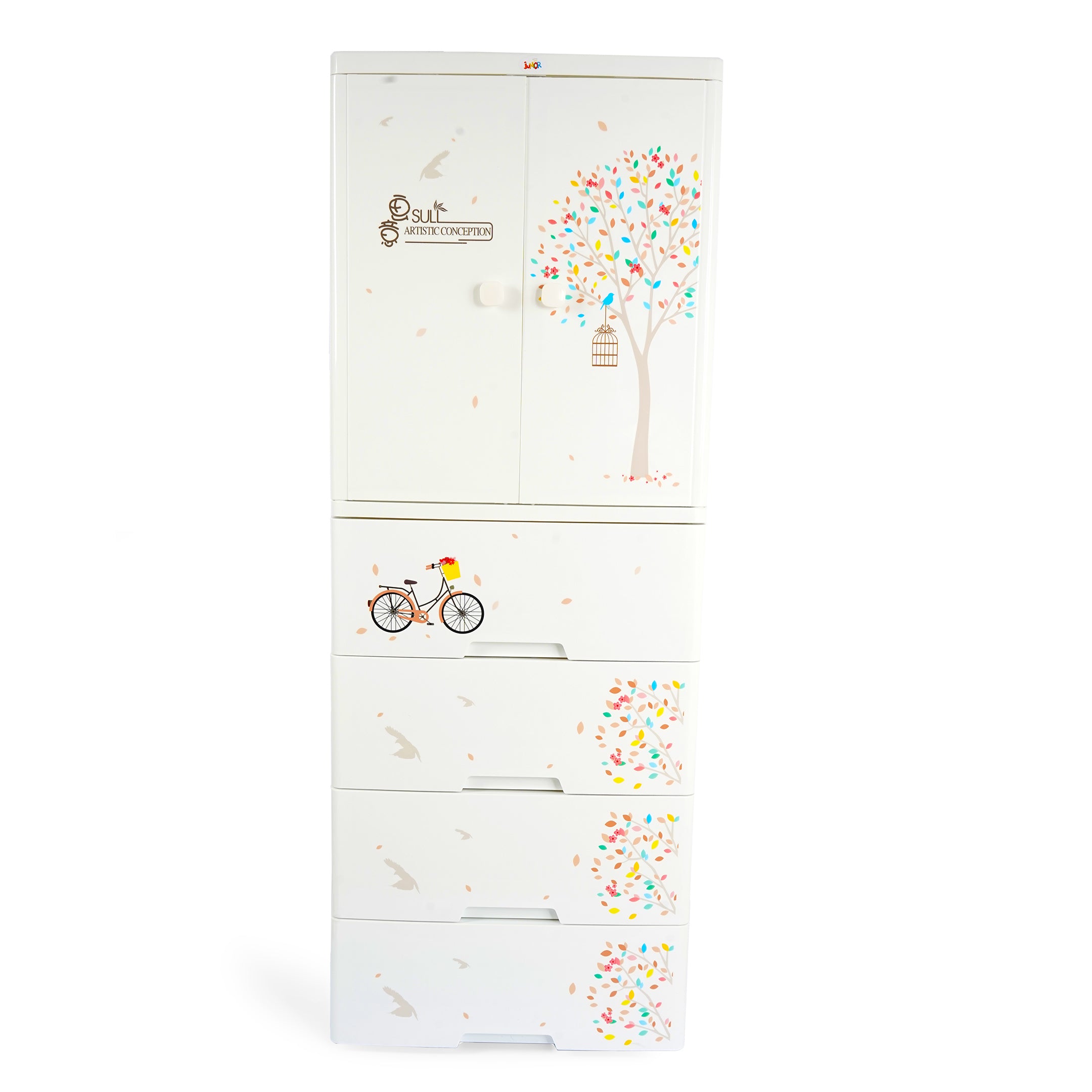 Kids Wardrobe Storage Cabinet - Purejoy.pk