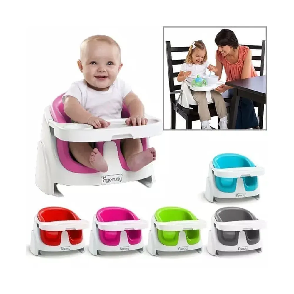 Buy Ingenuity Baby Base 2-in-1 Booster Seat - Pink Flambe Online ...